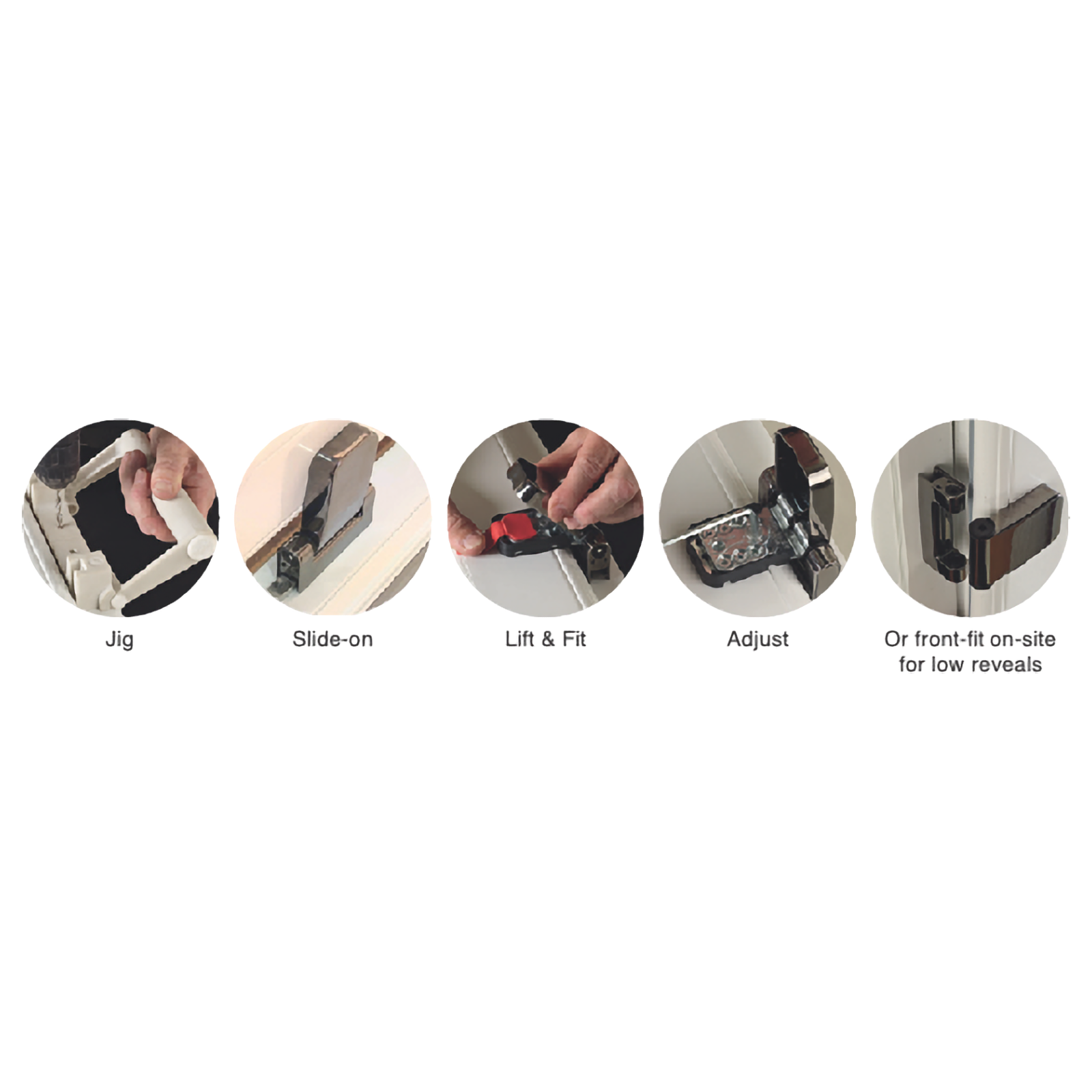 MILA ProSecure Door Hinge | 20mm Smooth Satin