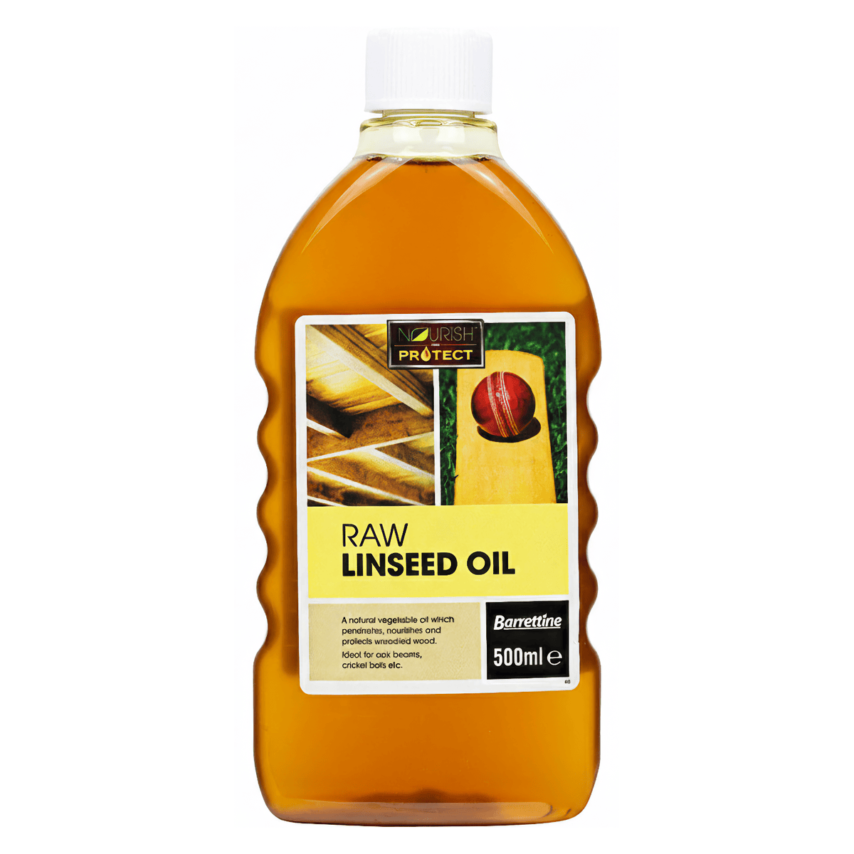 Barrettine Raw Linseed Oil 500ml | Trade Glazing & Joinery Oil | Abacus ...